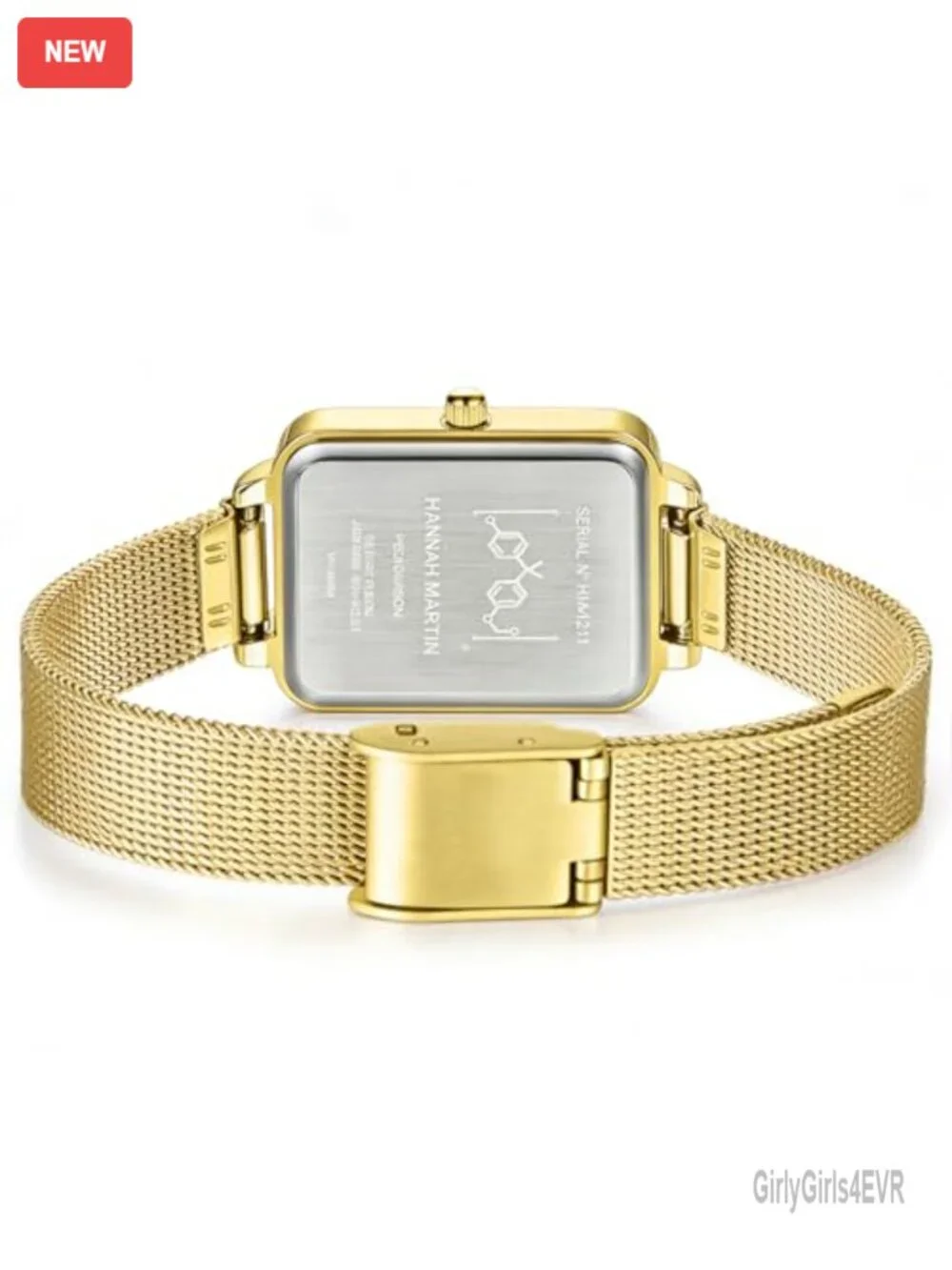 Accessories | Luxury Rectangular Dress Watch Analog Quartz Stainless ...